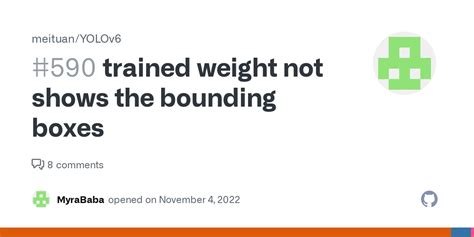 Trained Weight Not Shows The Bounding Boxes Issue 590 Meituan