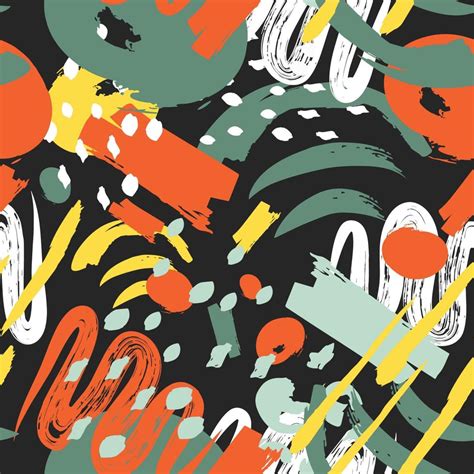 Seamless Brush Stroke Pattern 15544292 Vector Art At Vecteezy