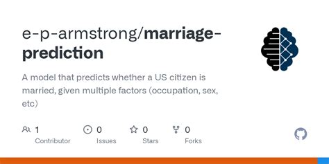 Github E P Armstrongmarriage Prediction A Model That Predicts