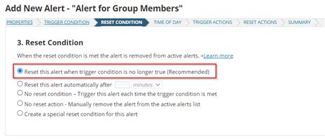 Create A Group Of Nodes Alert Using A Custom Property To Identify