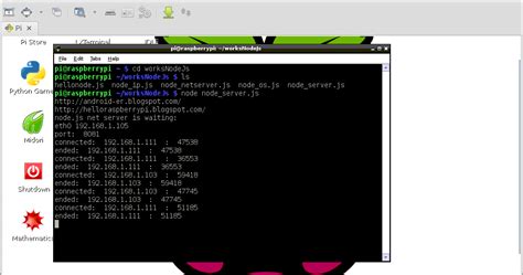 Hello Raspberry Pi Create Tcp Server Using Nodejs With Net Module