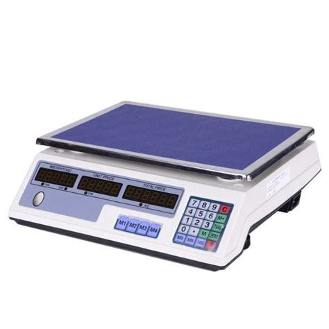 Kg Commercial Scale Digital Price Computing Scale With LED LCD Display For Retail Use