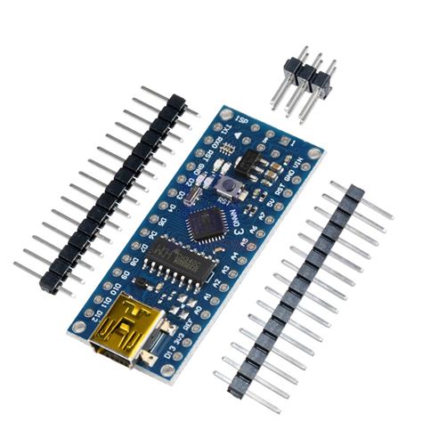 บอร์ดไมโครคอนโทรลเลอร์ Nano V3 0 Atmega168 Ch340 Ch340g Mini Usb สําหรับ Arduino Shopee Thailand