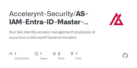 GitHub Accelerynt Security AS IAM Entra ID Master Playbook Run Two