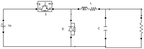 Simple Model Of Step Down Converter Download Scientific Diagram