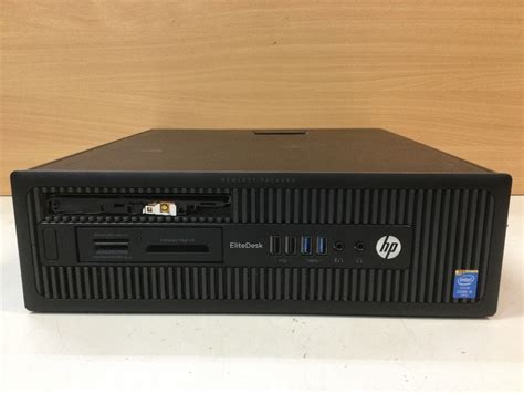 Desktop HP EliteDesk 700G1 SFF 4GB RAM No HDD Appears To Function