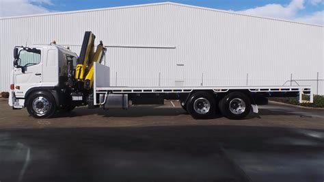 Hino Fm Series Crane Truck Jtfd Just Trucks