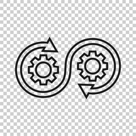 Devops Icon Vector Images Over 1 000