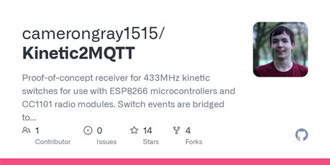 Github Camerongray1515kinetic2mqtt Proof Of Concept Receiver For 433mhz Kinetic Switches For