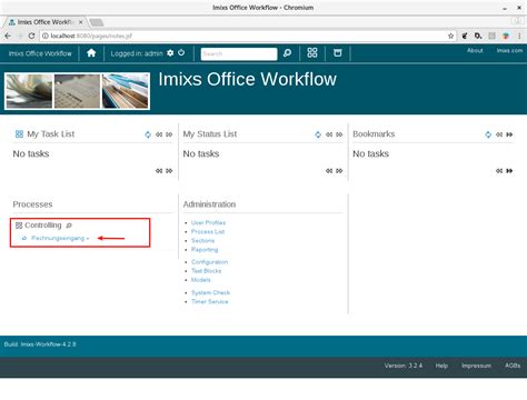 Imixs Office Workflow Documentation Quick Start Installation Guide For Docker