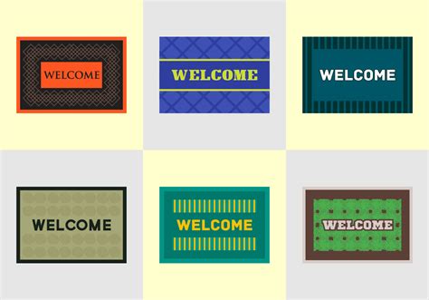 Free Welcome Mat Vectors 103257 Vector Art At Vecteezy