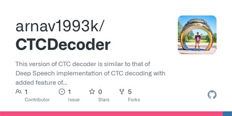 GitHub Arnav1993k CTCDecoder This Version Of CTC Decoder Is Similar