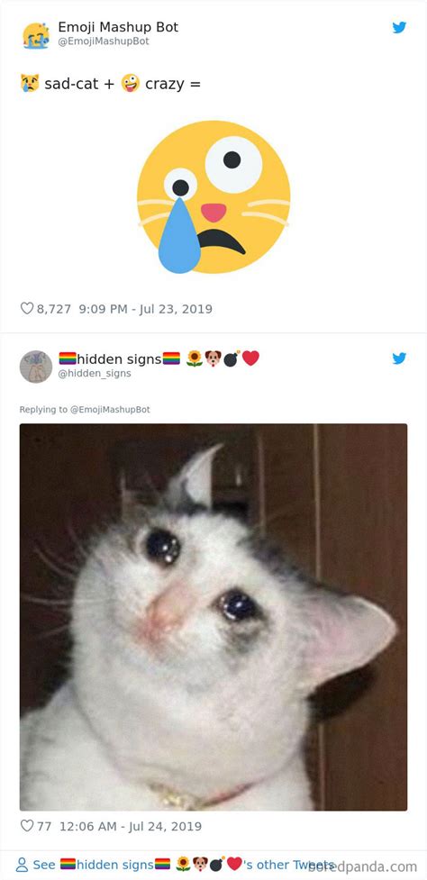 ‘emoji Mashup Bot Puts Two Old Ones To Create A New Hybrid And Some Of Them Should Stay Permanently