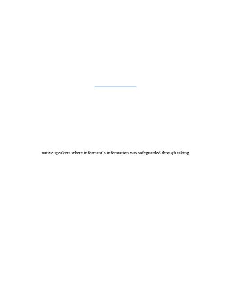 A Study Of Syllable Structure In Sheni Language Pdf Syllable