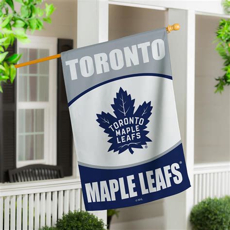 Toronto Maple Leafs Suede Flag House Team Sports America