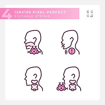 Iot Set Of Pixelperfect Rgb Color Icons Set Illustration Iot Vector