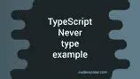 Never Type In Typescript With Example CodeVsColor