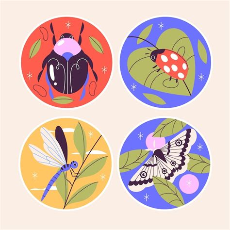 Insect Sticker Images Free Download On Freepik