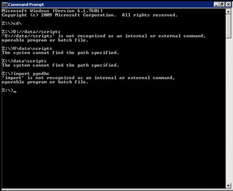 Using Command Prompt To Access Python Stack Overflow