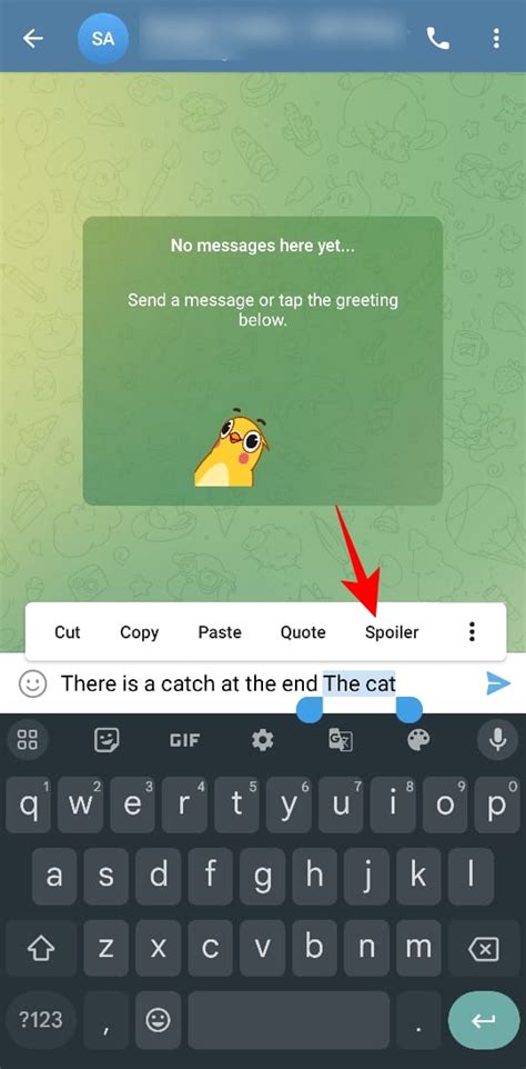 How To Do Spoilers On Telegram Tech Junkie