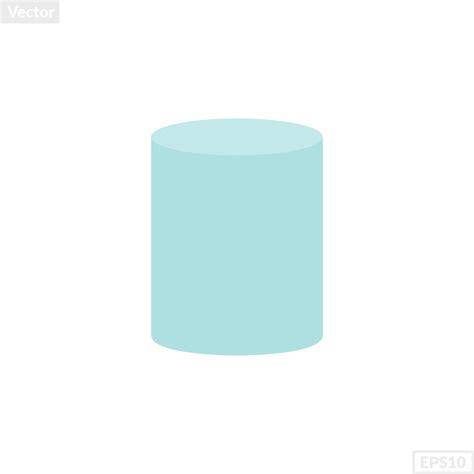 Cylinder Shape Illustration Vector Graphic 22137334 Vector Art At Vecteezy