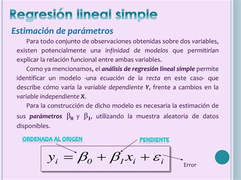 Ppt Regresión Lineal Simple Powerpoint Presentation Free Download