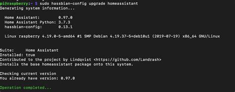 Homeassistant Version Wrong Displayed Configuration Home Assistant