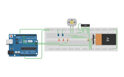 Circuit Design Motor Dc Pwm Tinkercad