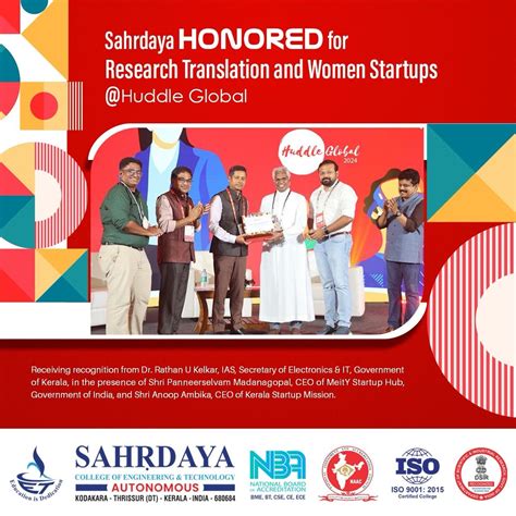 Sahrdayaengineering Translationalresearch Womenintech Huddleglobal Techinnovation