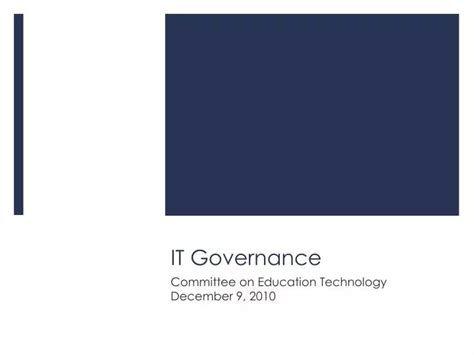 PPT IT Governance PowerPoint Presentation Free Download ID 1659262