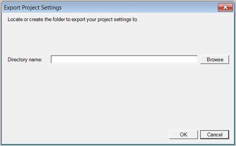 Export And Import Project Settings Oclc Support