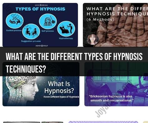 4 Types Of Hypnosis Types Of Hypnosis And Hypnotherapy Techniques Qahm