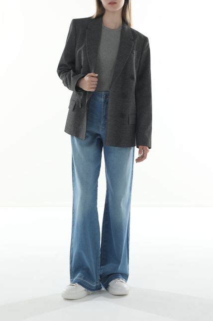 Джинсы клеш с эффектом потертости Marc Aurel цена 19230 ₽ купить в интернет магазине СТОКМАНН