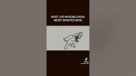 Fnf Rust010 In Robloxias Most Wanted Mod Fnf Fnfmod Fnfmods