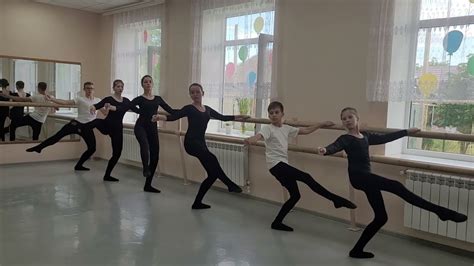 Открытый урок по классическому танцу Youtube