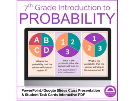 Simple Probability Lesson And Activity Teaching Resources