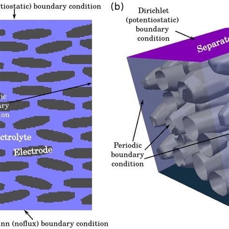 simulation setup of 2d microstructure in a and 3d microstructure in