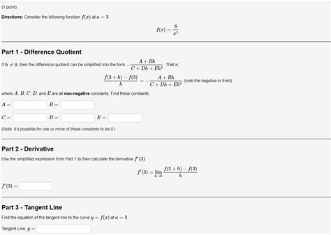 Solved Directions Consider The Following Function F X At Chegg Com