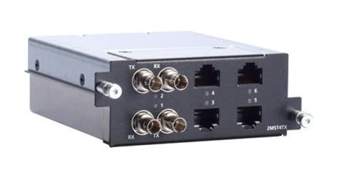 MOXA RM G MST TX Ethernet Module Price In The Middle East Easy World Automation