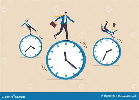 Time Management Work Schedule And Deadline Or Productivity And
