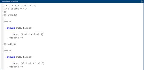 [solved] Need Help Creating These Even And Odd Function In Matlab X