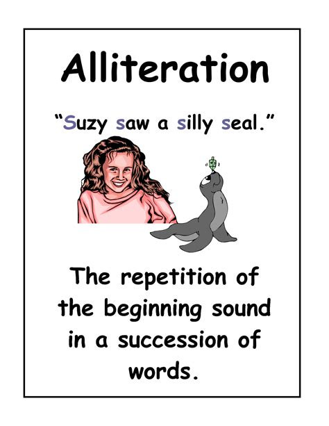 Alliteration Example Poster Alliteration Examples Alliteration Be Alliteration Example Poster Alliteration Examples Alliteration Be