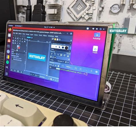 Jual DiskonPaket Monitor LCD 7 Inch HDMI VGA AV TTL 50 Pin LVDS PC Windows Laptop Raspberry Pi