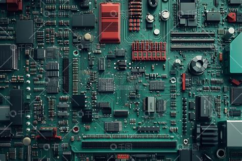 电子元件ai数字艺术 工程科技科技工业风格绿色电路板电子元件芯片电阻电容照片 Ai图片免费下载 Png格式 4032像素 编号72108927 千图网