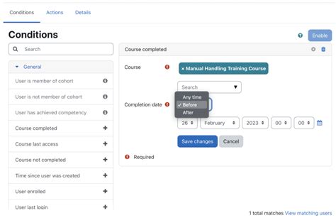 Dynamic Rules Moodledocs