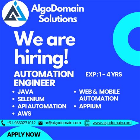 Anaya Gupta On Linkedin Wearehiring Automationengineering