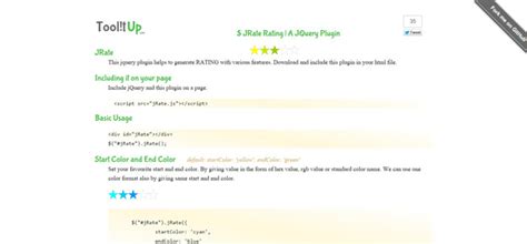 20 Best Jquery Rating Plugins Learning Jquery