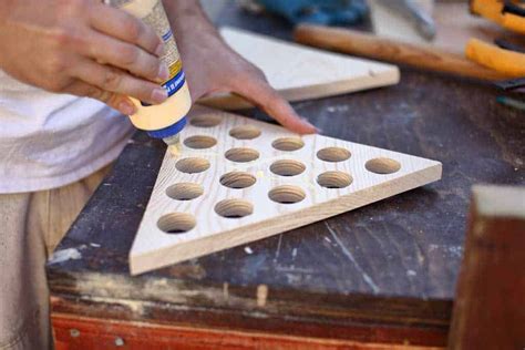 How To Make A DIY Triangle Peg Game TheDIYPlan