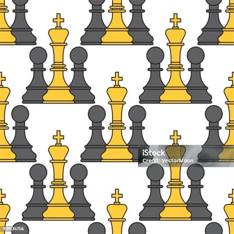 체스 보드 완벽 한 패턴 배경 체스의 말 토너먼트 벡터 레저 개념 기사 그룹 백색과 까만 조각 공모전 개념에 대한 스톡 벡터 아트 및 기타 이미지 Istock