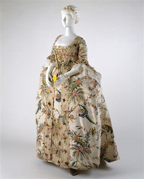 Robe à La Française British The Metropolitan Museum Of Art
